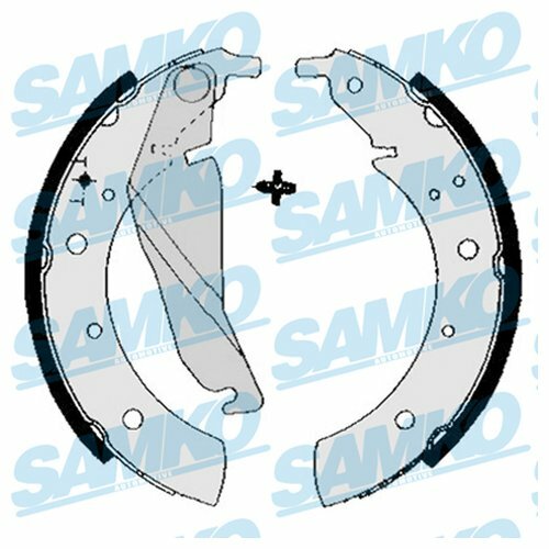 Колодки тормозные барабанные Samko 84680 для BMW 5 серия E28, E34