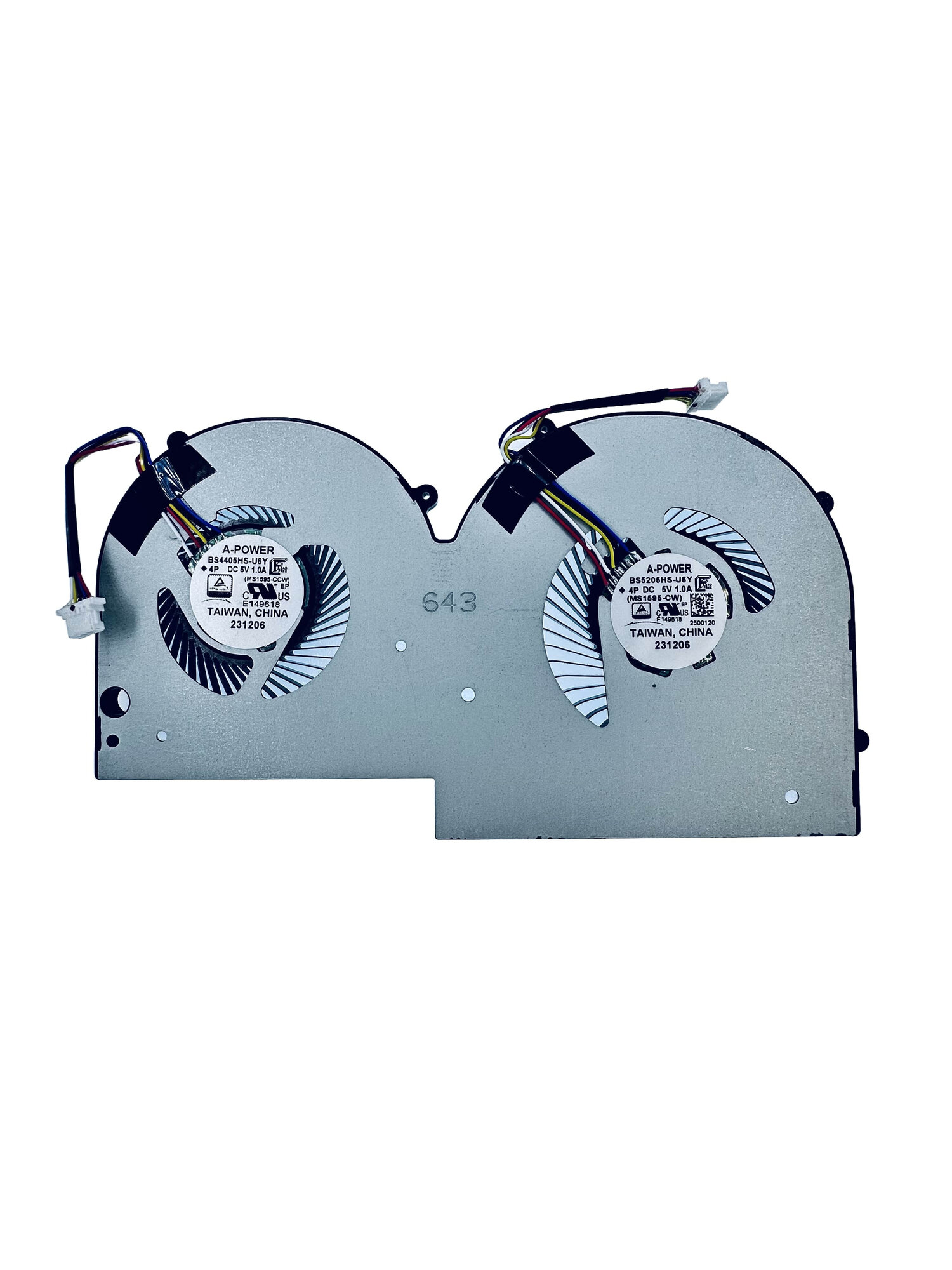 Вентилятор/Кулер для ноутбука MSI Modern 15 B12 p/n: BS5404HS-U5Y