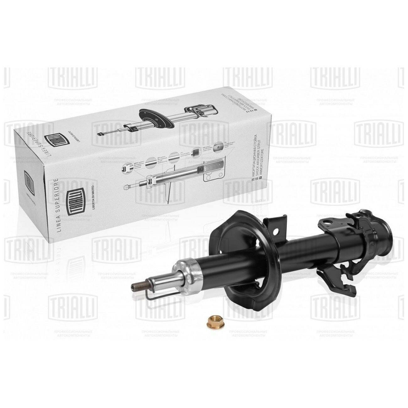Trialli амортизатор стойка для автомобилей перед. прав. газ. ag14368
