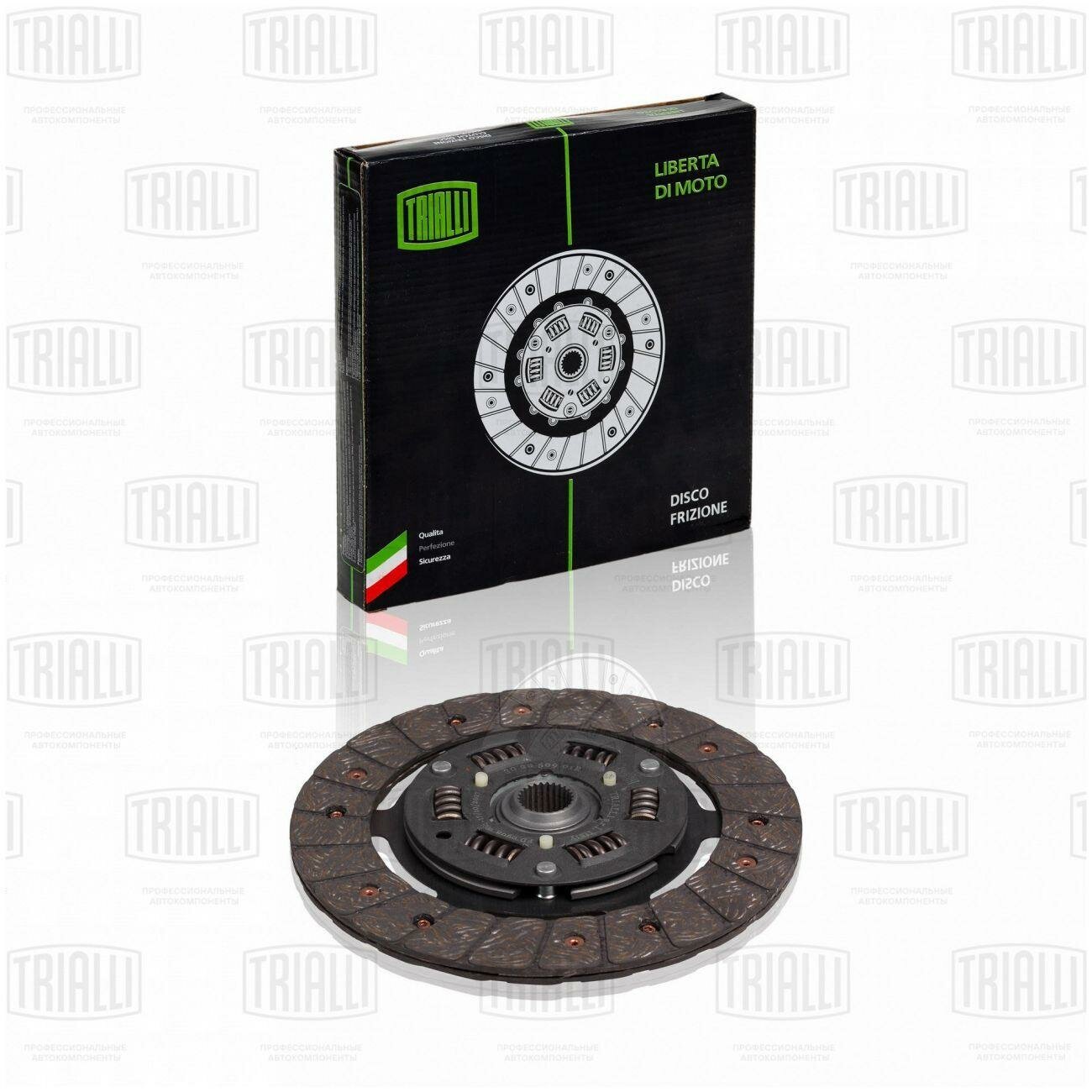 Диск сцепления для автомобилей Trialli FD0908 (запчасти и комплектующие)