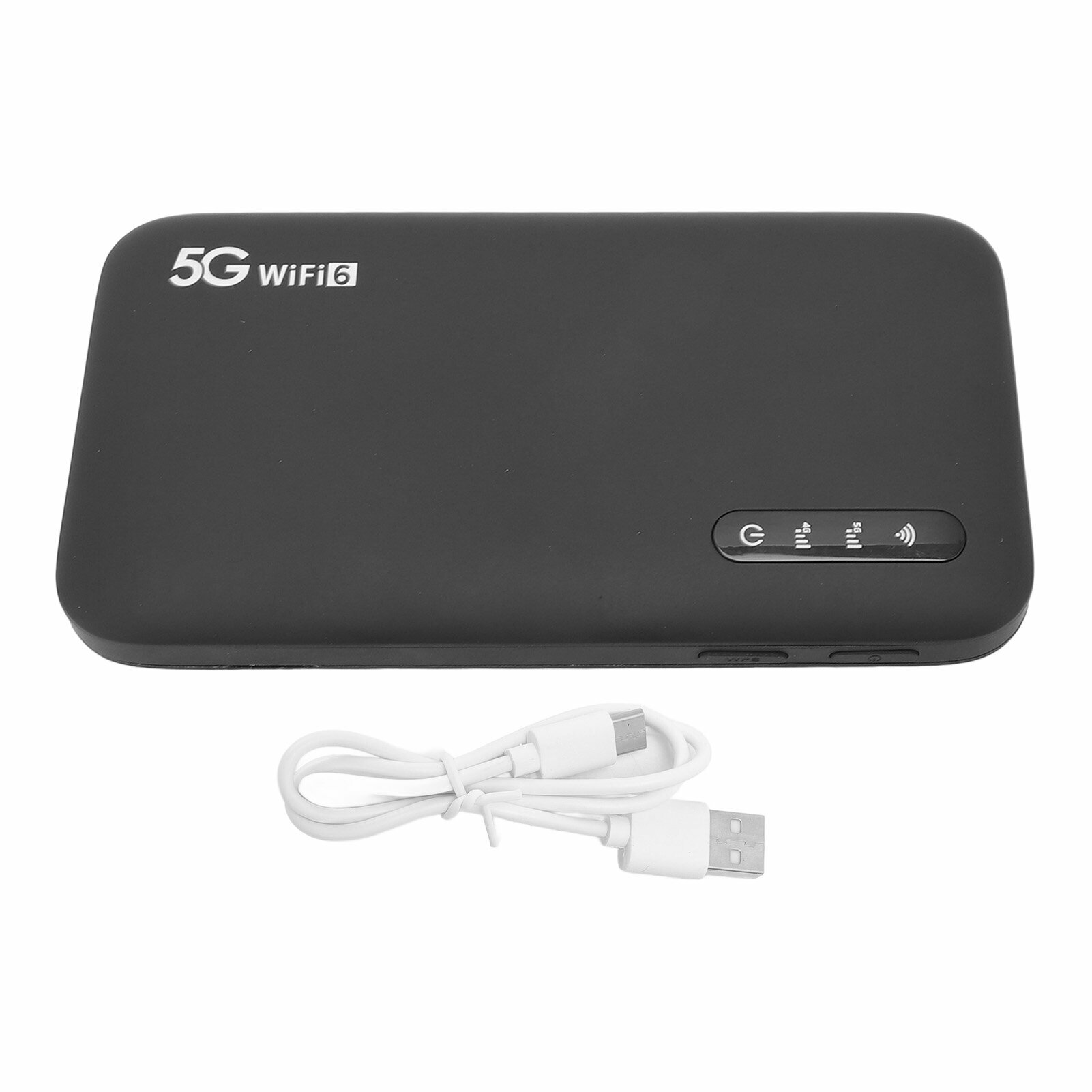 5G Mobile Hotspot Wi -Fi 6 портативный маршрутизатор с слотом для SIM -карты для дома и поддержки использования.