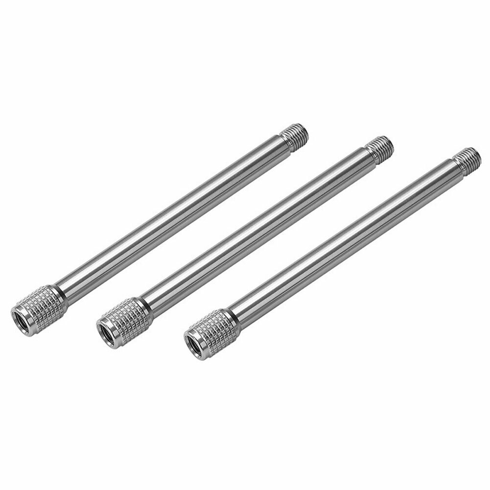 Z04 Extension Pole для стойки плит Z01/Z02, антискользящая стойка для походных плит, держатель, штанга-расширение, материал алюминиевый сплав, количество 3 штуки, размер 130*13*13 мм, вес 60 г (3 штуки), размер упаковки 130*50*20 мм, вес