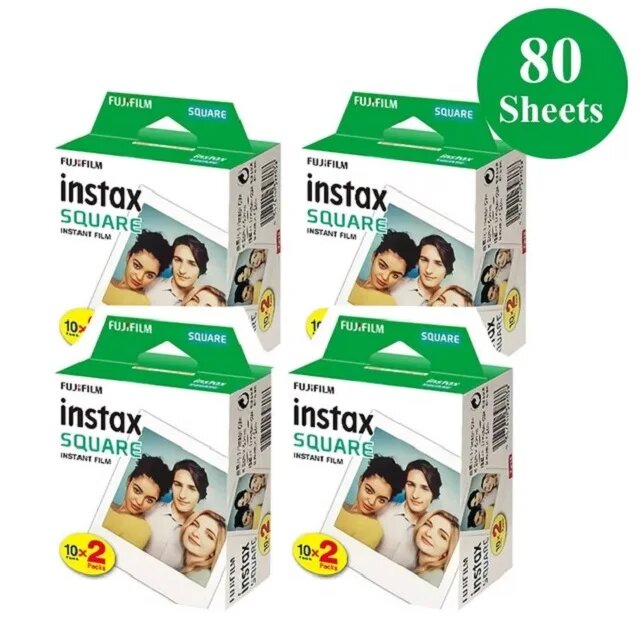 Fujifilm Instax Square цветная пленка 10-100 листов 80 Sheets