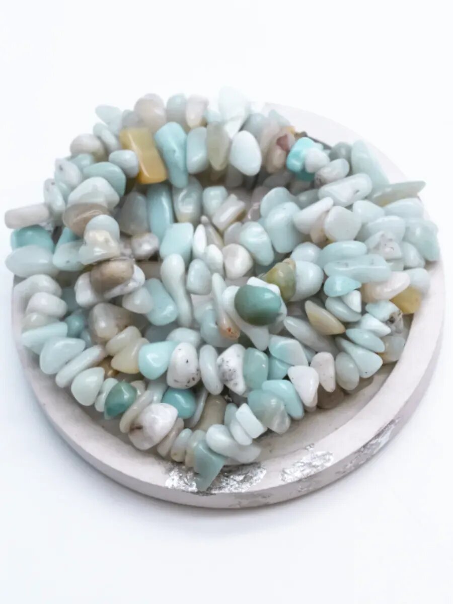 1424 Галтовка амазонит для украшений и декоративных целей