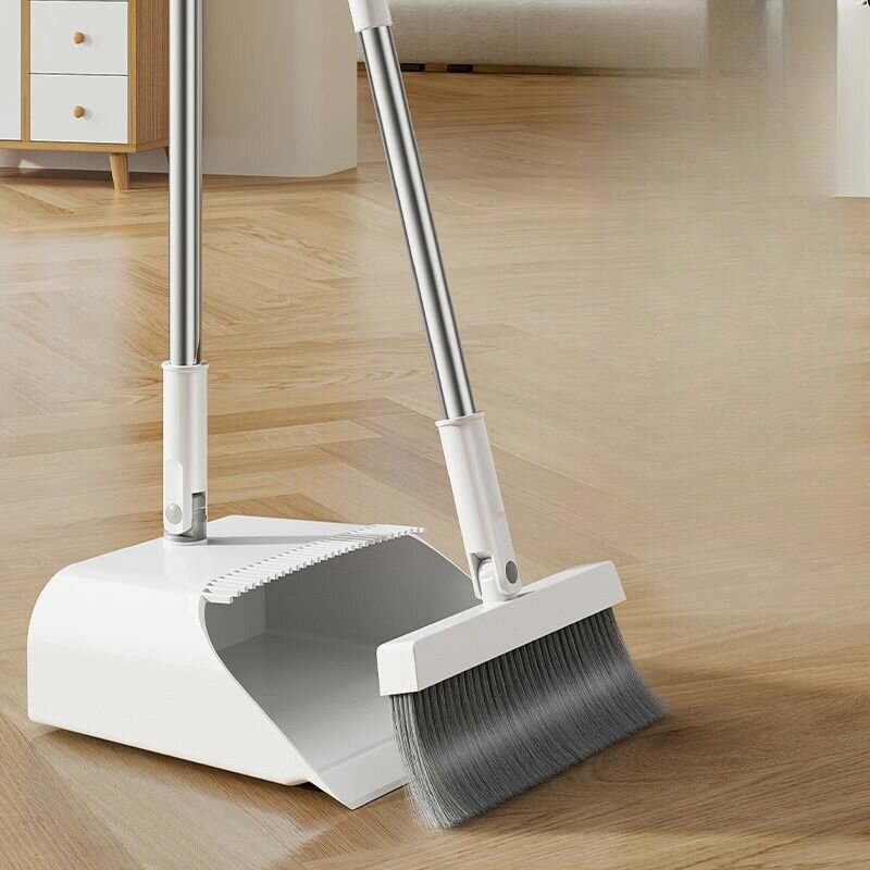 Веник с совком для уборки , щетка для пола , совок и щетка