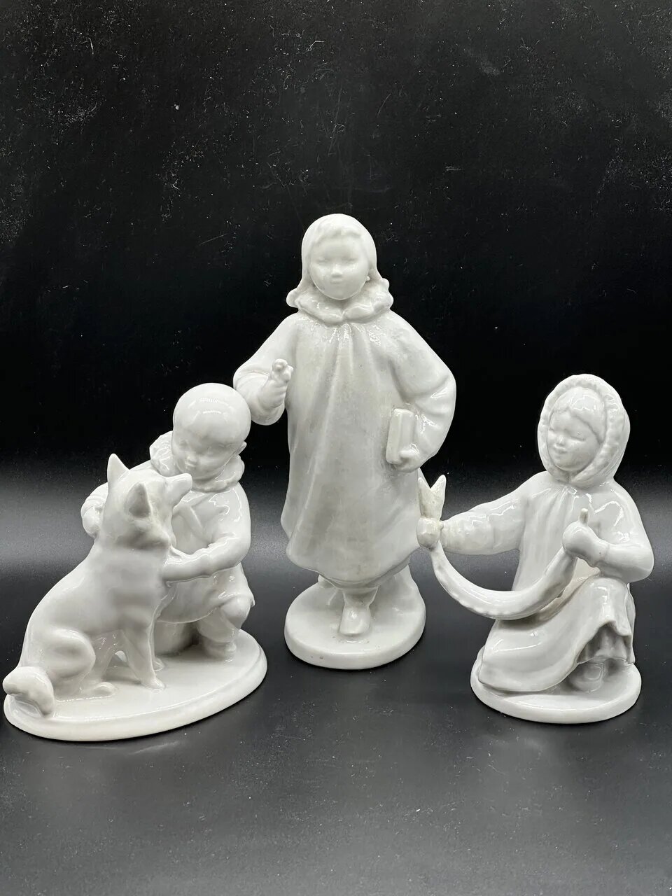 Статуэтки Лфз СССР фарфор серия якуты 70 год винтаж