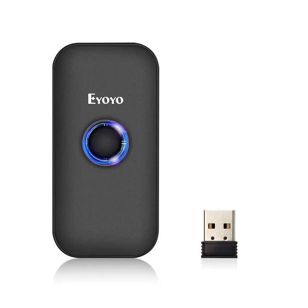 Сканер штрих-кода Eyoyo Mini Bluetooth 1D Laser black
