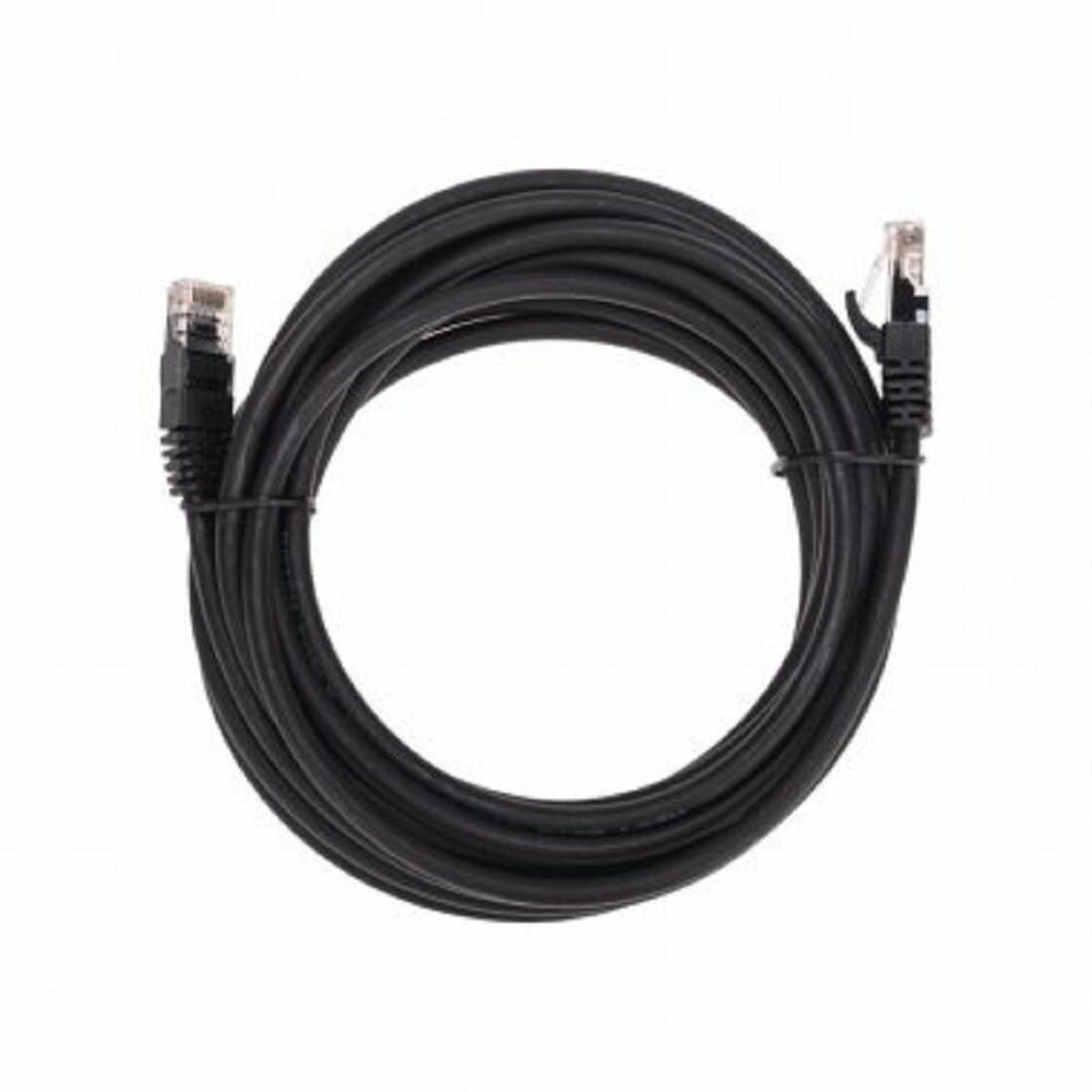 Rexant Патч - корды сетевые, телефонные 02 - 0292 - 5 Патч - корд U UTP, CAT 6, RJ45 - RJ45, 26AWG, LSZH, черный, 5м