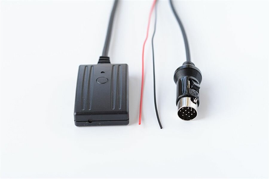 Беспроводной аудиомодуль Bluetooth для автомобиля, кабель AUX, адаптер кабеля, поддержка микрофона, смена песен для Kenwood 13-контактный