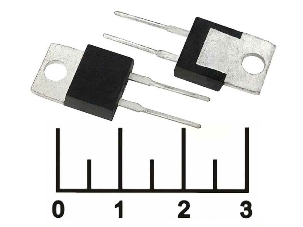 Диод STTH8R06D (BY229-600) 8A/600V TO220-2