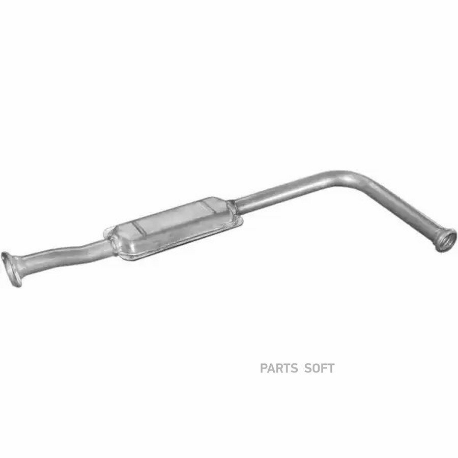 Глушитель средн часть RENAULT: CLIO I 90-98, CLIO I фургон 91-98 от официального дистрибьютора, POLMOSTROW, артикул 2110