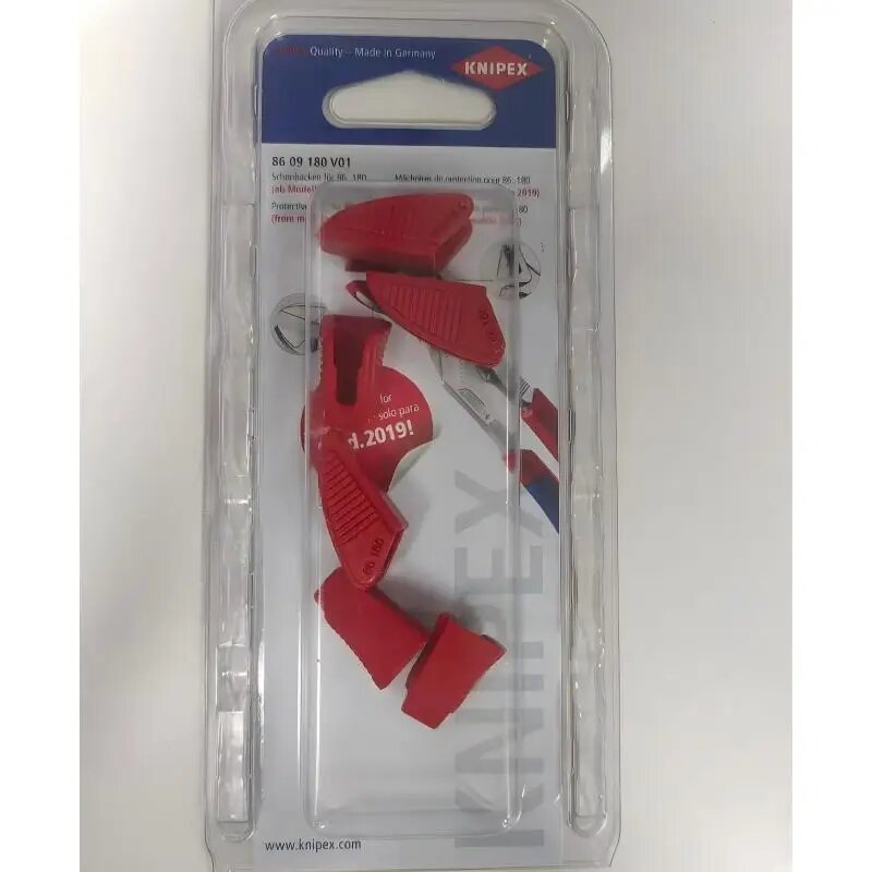 Оригинальные немецкие защитные плоскогубцы KNIPEX 8609180/8709250 V01 — пластиковые защитные щитки для плоскогубцев для водяных насосов