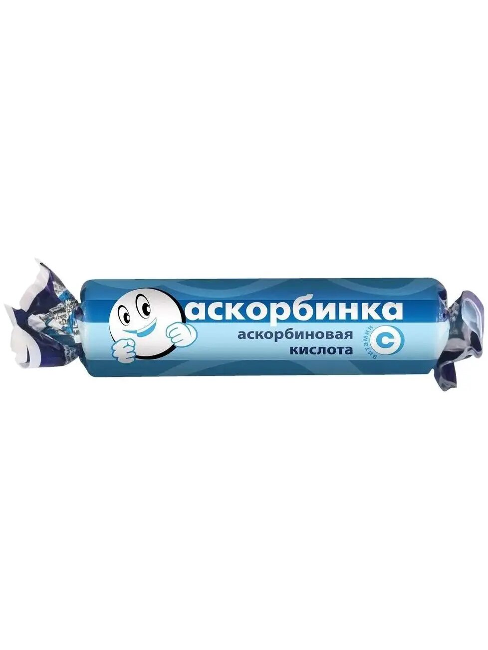 Аскорбинка без ароматизаторов, таблетки жевательные, 3 г, 10 шт.