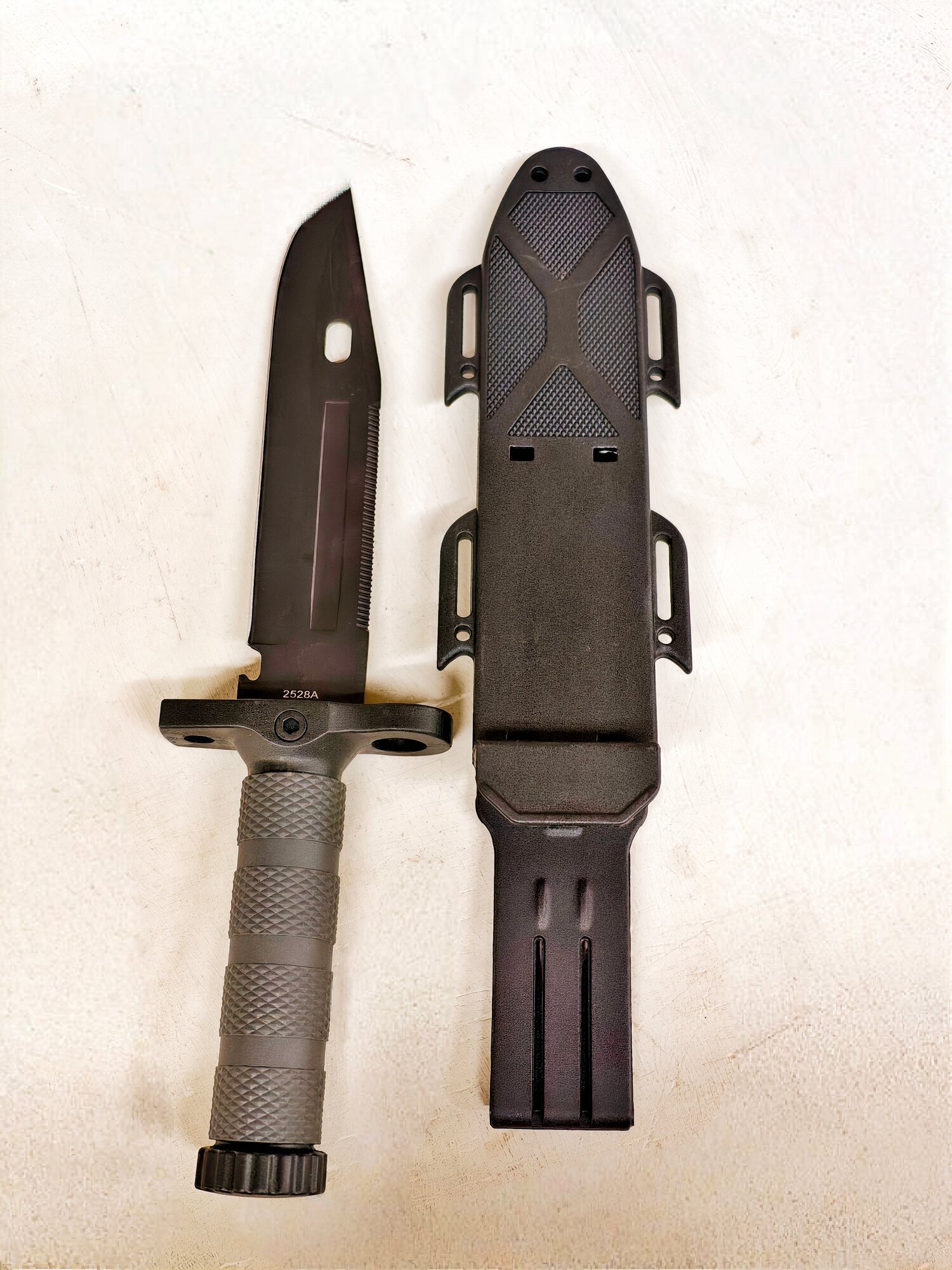 Туристический нож Columbia 2528, с открывашкой, клинком Drop Point, сталь, 32 см