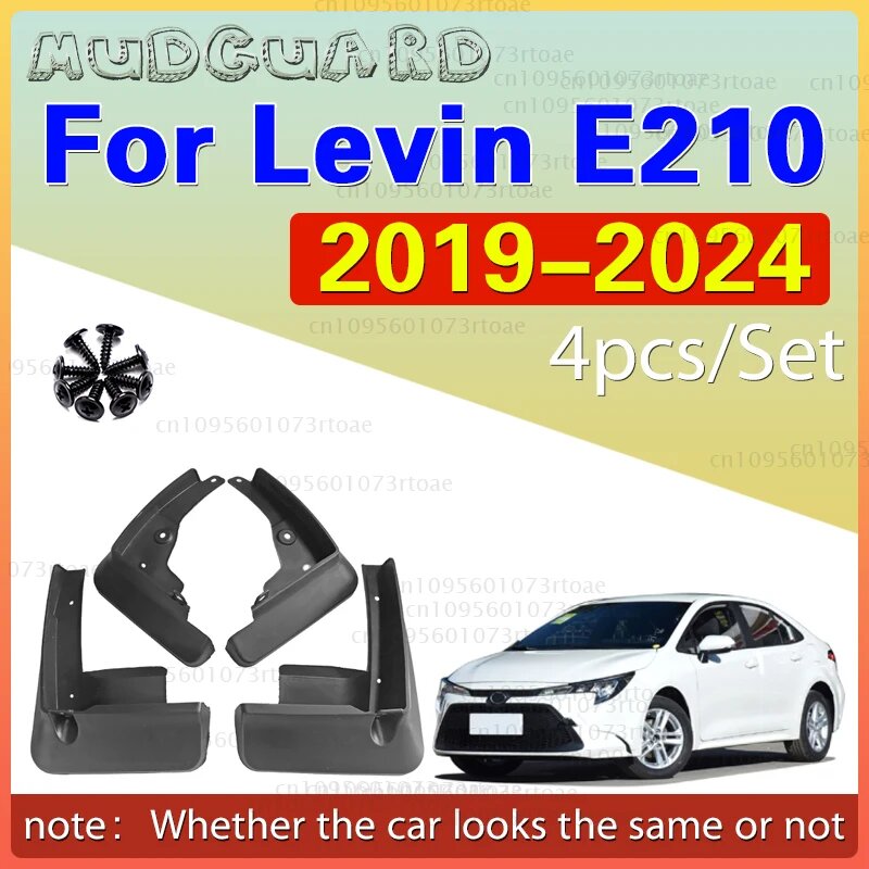 Для Toyota Levin Corolla E210 210 2019-2024 2020 2021 2022 2023, брызговики, колеса, детали, автомобильные аксессуары, водонепроницаемые