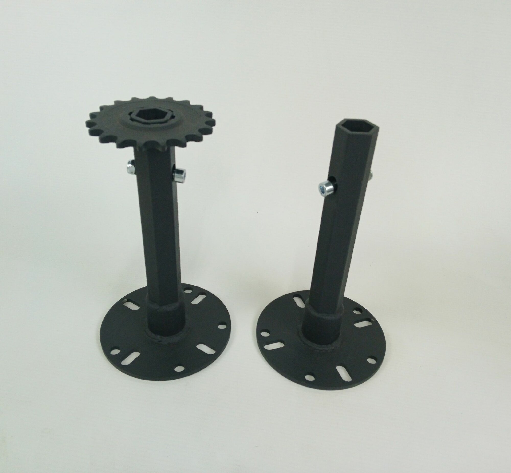 Удлинитель оси шестигранный S-23мм со звездочкой на МБ (пара)