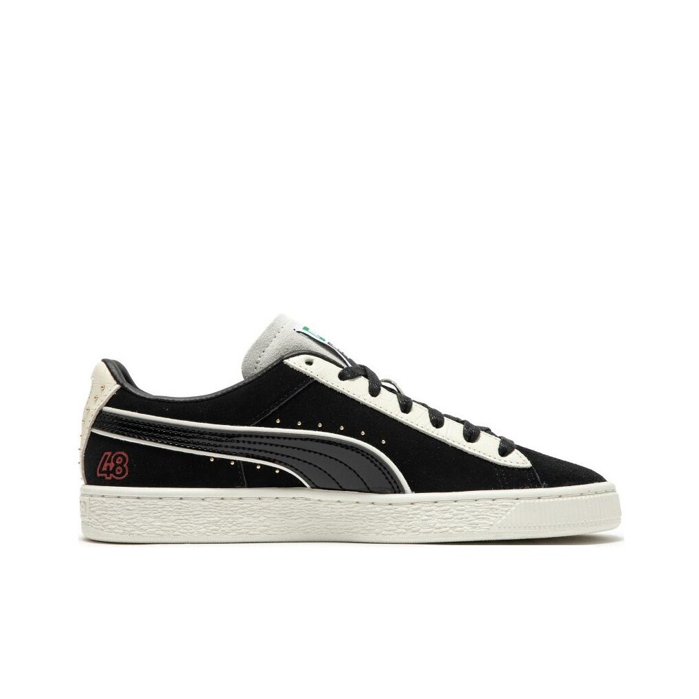 Кроссовки PUMA Suede, размер EU 37.5 стопа (23.5CM), черно-белый — фото 1