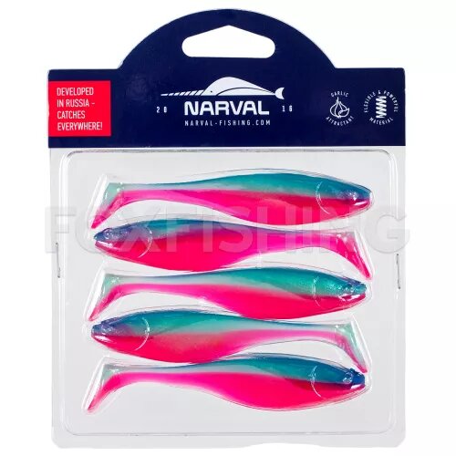 Силиконовая приманка Narval Commander Shad 10cm #063 5шт.