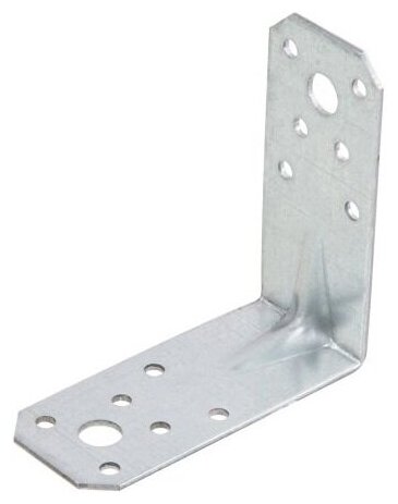 Уголок крепежный усиленный 40х90х90 мм С белый цинк STARFIX (SMP-78035-1)
