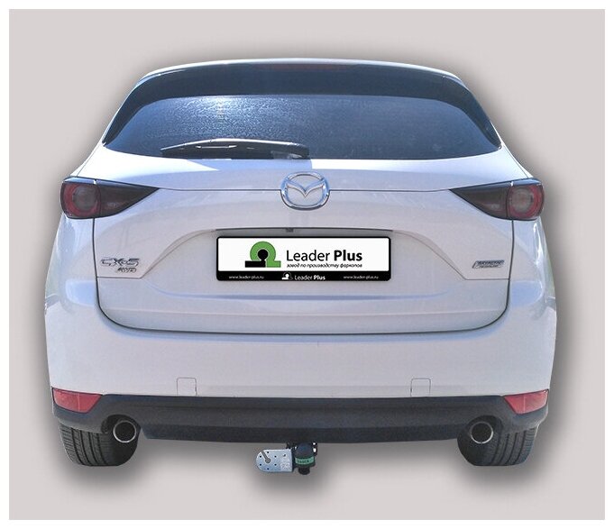 Фаркоп Лидер-Плюс для MAZDA CX-5 (KE) 2011- с электрикой (Smart) и сертифкатом в комплекте арт.(M308-A)