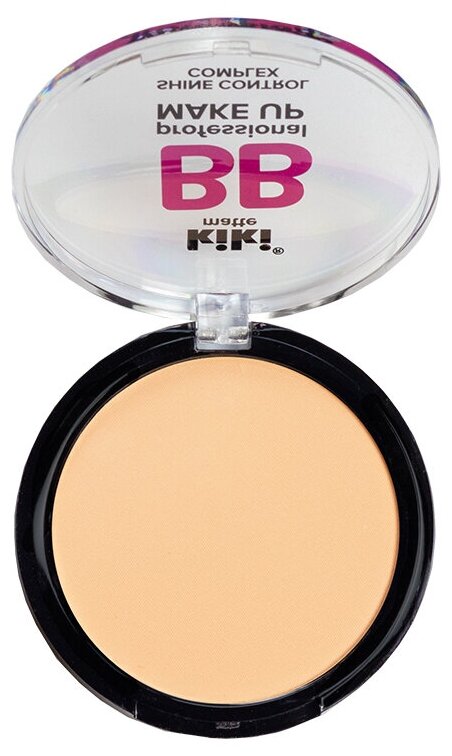 Пудра Kiki BB Pofessional Make Up, компактная, тон: 14 натуральный, 5.5г