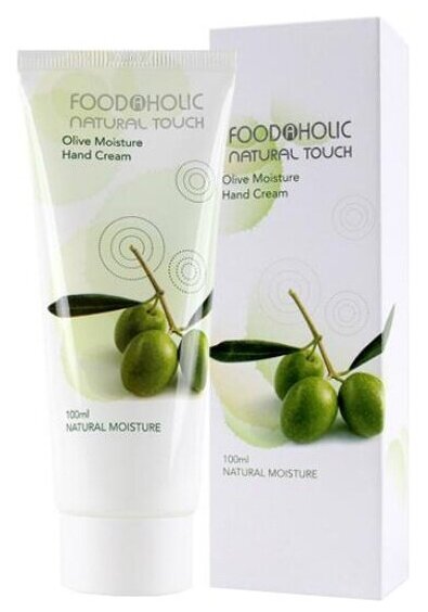 Ухаживающий крем для рук Food A Holic с экстрактом оливы, 100 мл