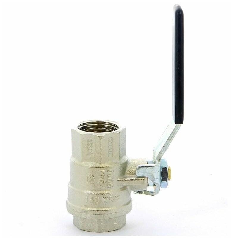 Кран шаровый BUGATTI OREGON 1/2" ВВ плоская ручка