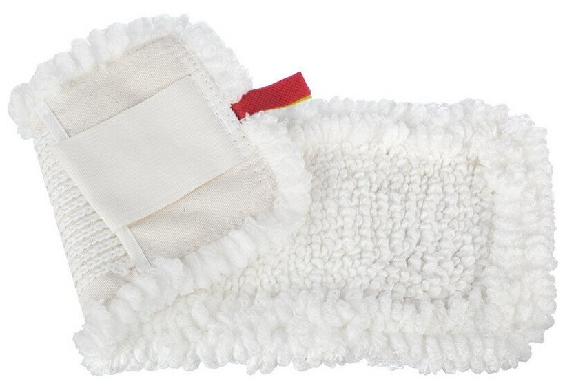 Насадка МОП плоская Luscan микрофибра 40x11 см белая Luscan Economy 1016069