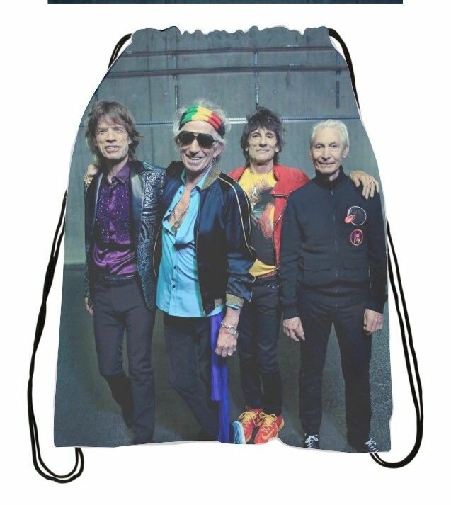 Сумка-мешок для обуви The Rolling Stones, Роллинг Стоунз №3