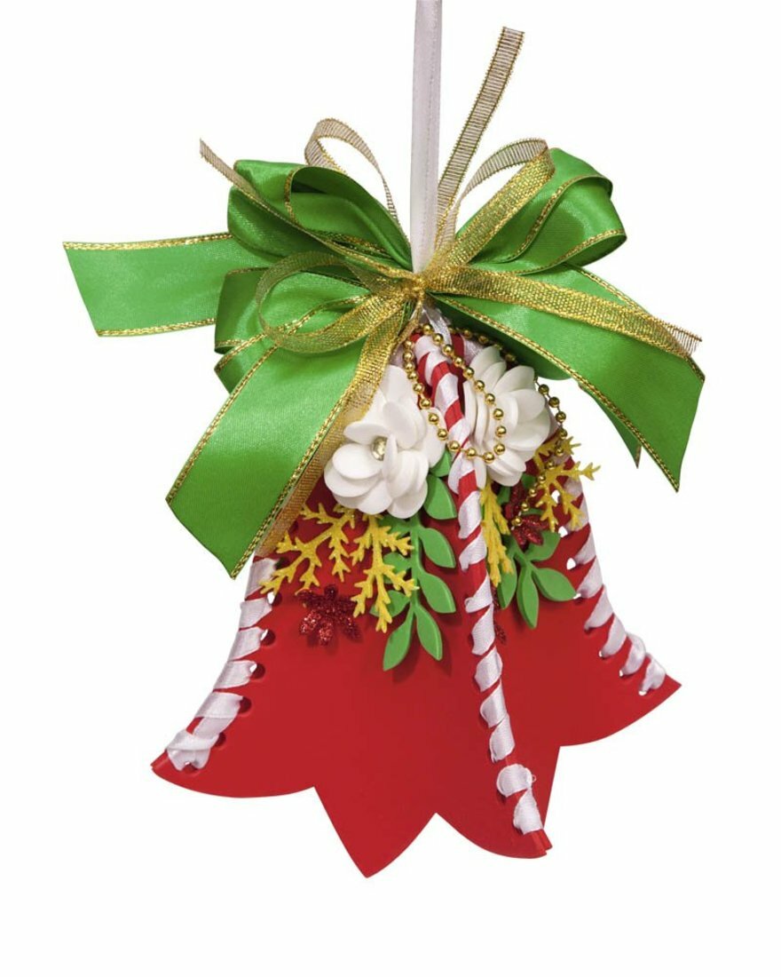 Набор для творчества Колокольчик из FOM EVA красный Волшебная мастерская F-01