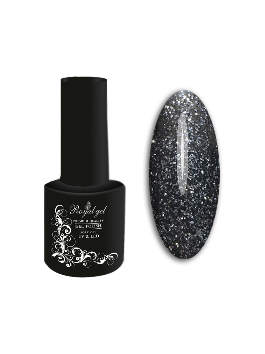 Гель лак Royal-gel "Звездная россыпь" 10 мл. ZR20