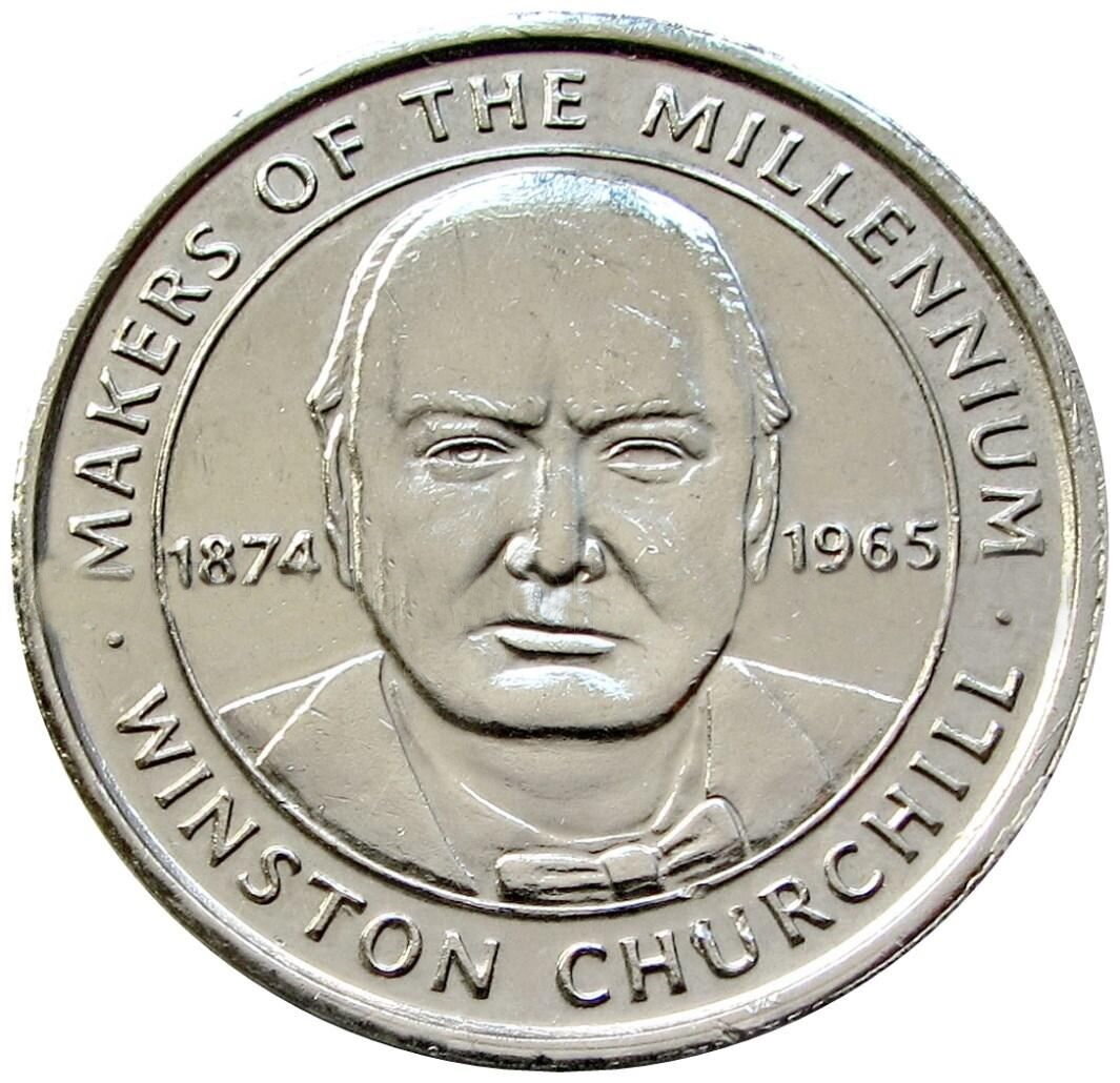 Жетон Миллениум Уинстон Черчилль
