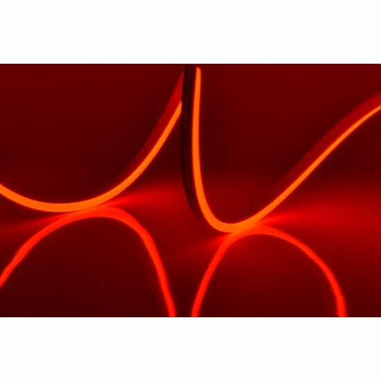 Светодиодная лента Volpe NEON ULS-N11-2835-120LED/m-8mm-IP67-DC24V-10W/m-15M-RED катушка в герметичной упаковке