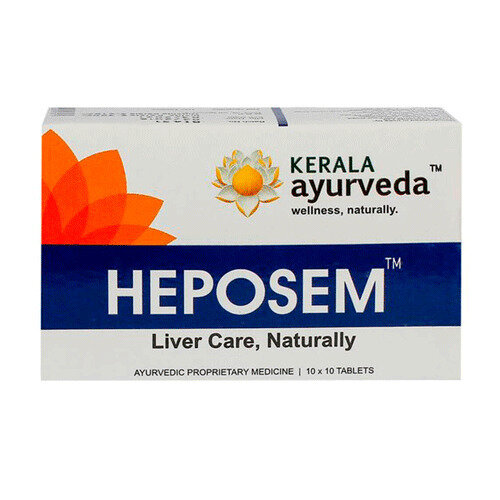 Гепосем Керала / Heposem Kerala Ayurveda 100 табл
