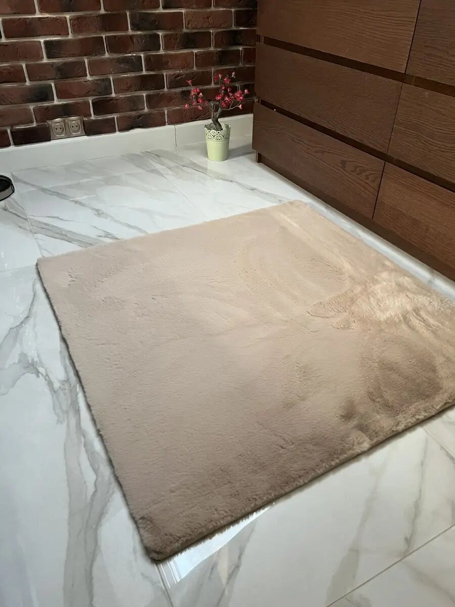 Коврик Natali's "Carpets", антискользящий, полиэстер, 80x150см