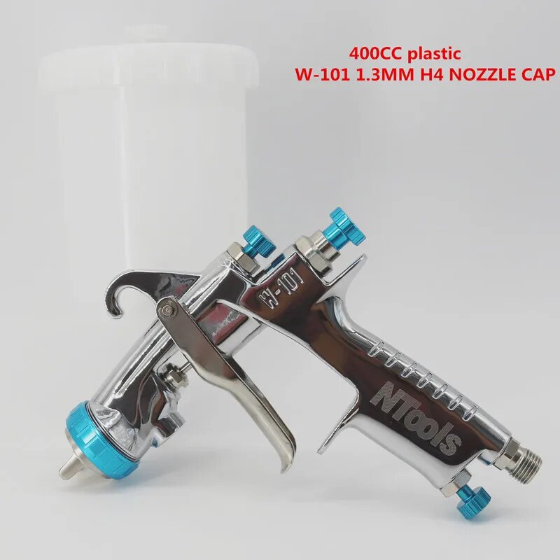 Краскопульт NTOOLS W-101 nozzle 1.3mm H4 cap