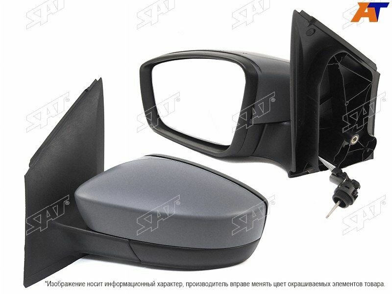 . SAT Зеркало для VW POLO 09-20 4D левое , механическое