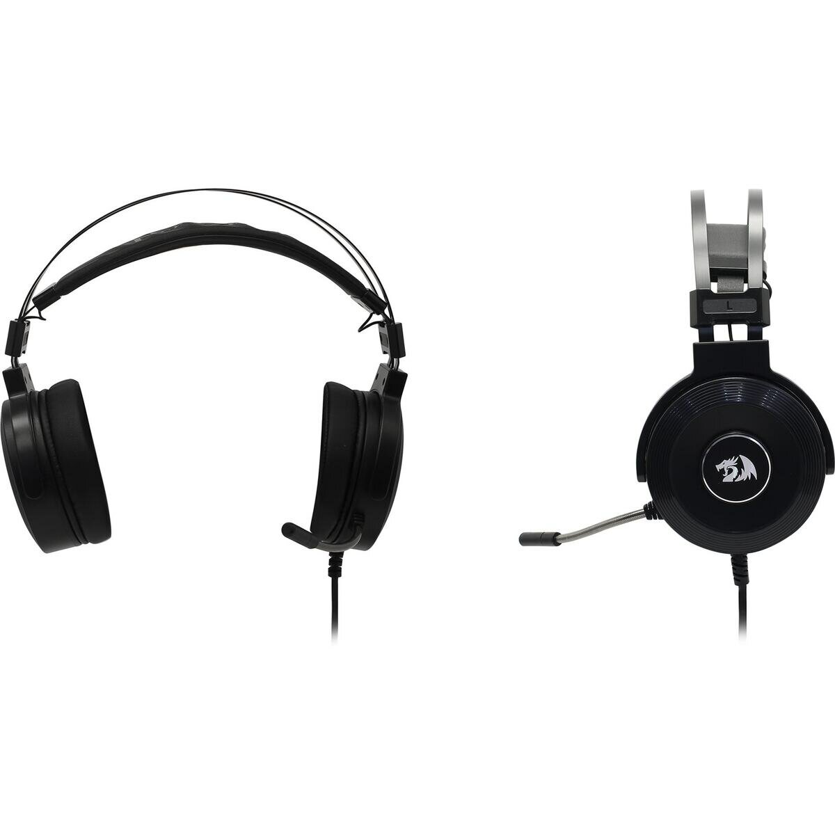 Наушники с микрофоном Redragon Lamia 2 H320RGB-1 (7.1, шнур 2м, с регулятором громкости, USB, подставка) <77701>