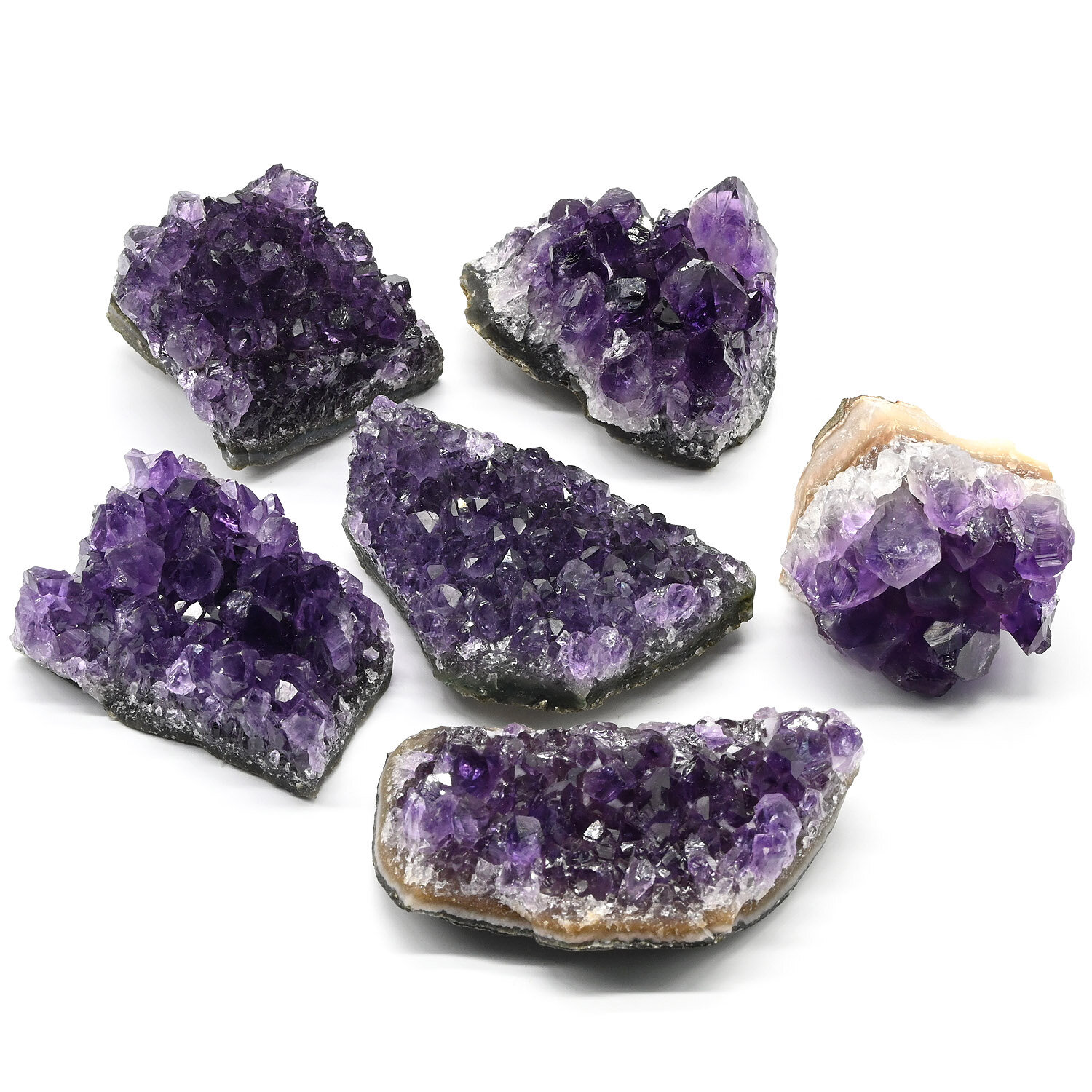 Друза аметистовая 48*32*28мм, 60-69г .