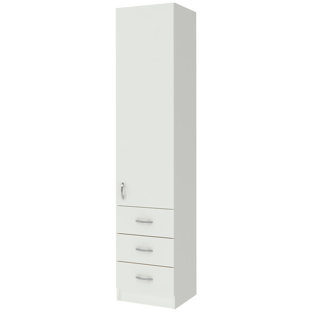 Пенал закрытый КИВи Белый Белый