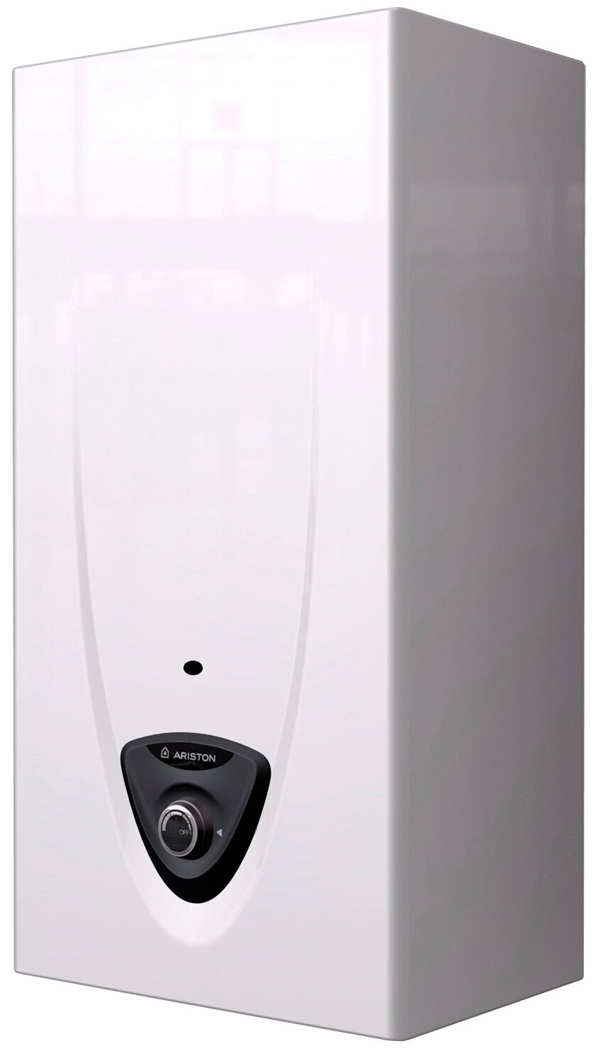 Проточный водонагреватель газовый Ariston FAST EVO ONT B 11 NG RU, белый