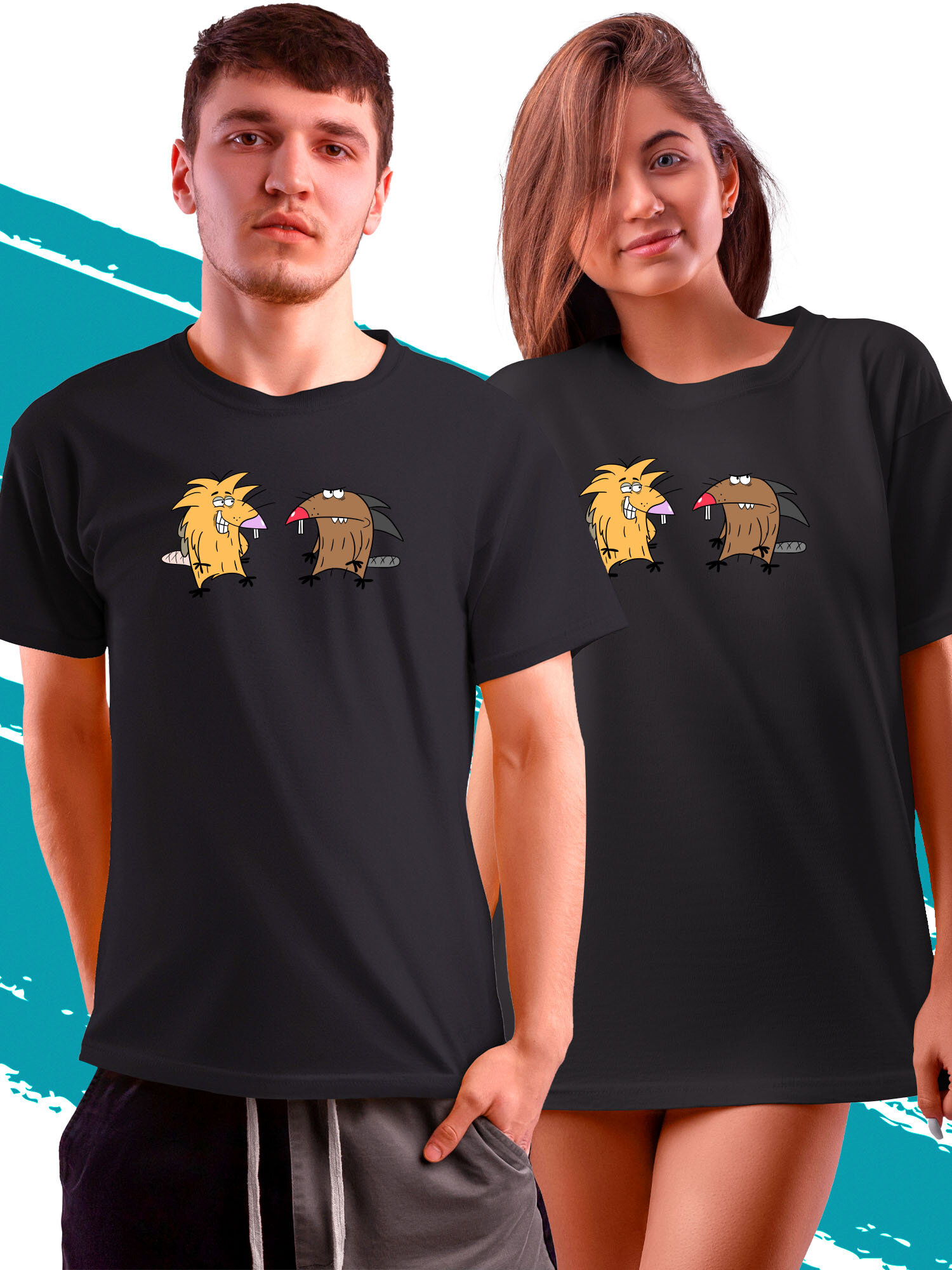 Футболка Крутые Бобры