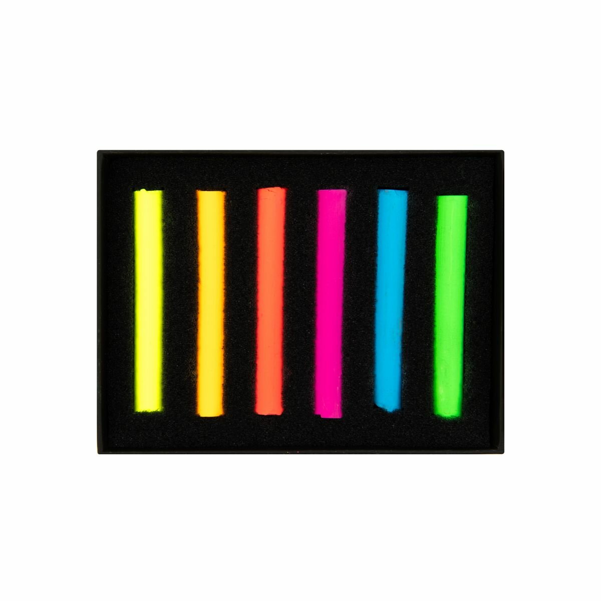 Пастель художественная "Аква-колор" "Изостудия" IZO-SP6 6 цв. флуоресцентная