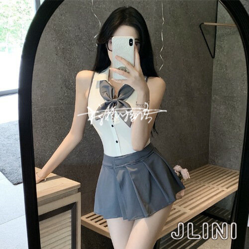 Сексуальный комплект школьной формы в стиле JK, чистый и невинный, для девочек-подростков, сексуальный матросский костюм для учениц, откровенная короткая юбка
