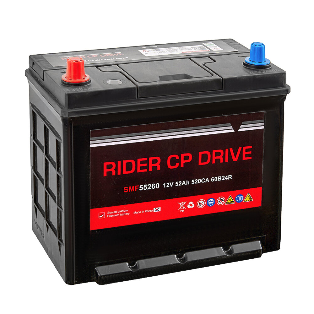 Аккумулятор RDRIVE ASIA 52 Ач 520А П/П 55260