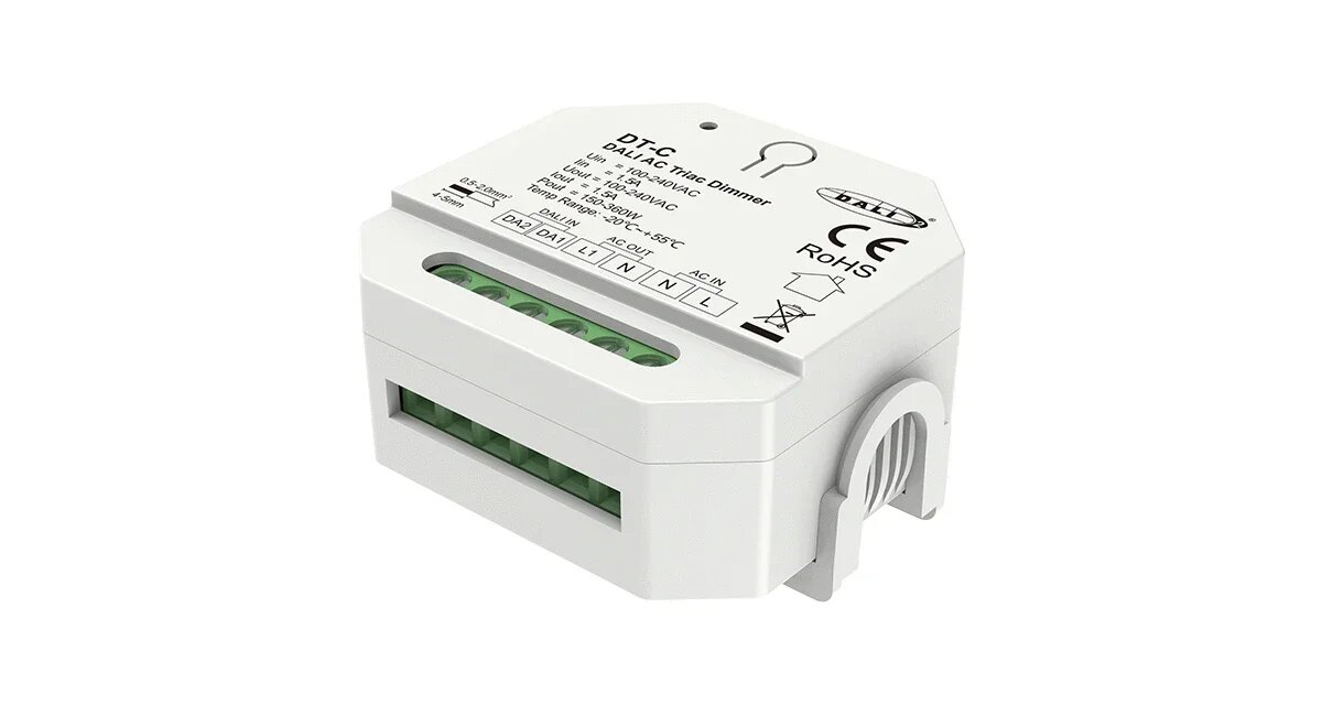 DALI AC Триак Диммер SAGE LU MEI 1CH 1.5A DT-C only