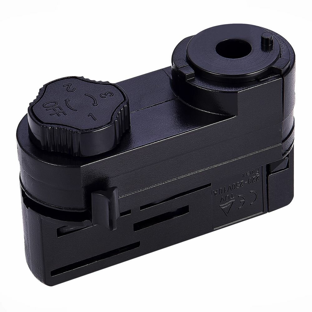 ST030.409.20 Адаптер питания для трехфазного шинопровода ST-Luce Черный.