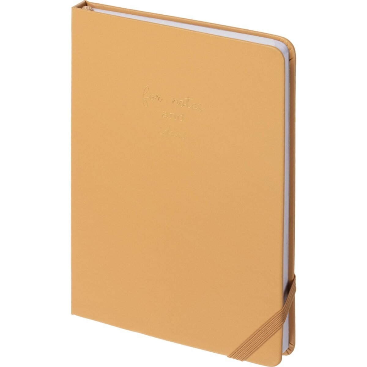 Ежедневник недатированный А5 Attache (136 листов) обложка кожзам, бежевый (1719193)