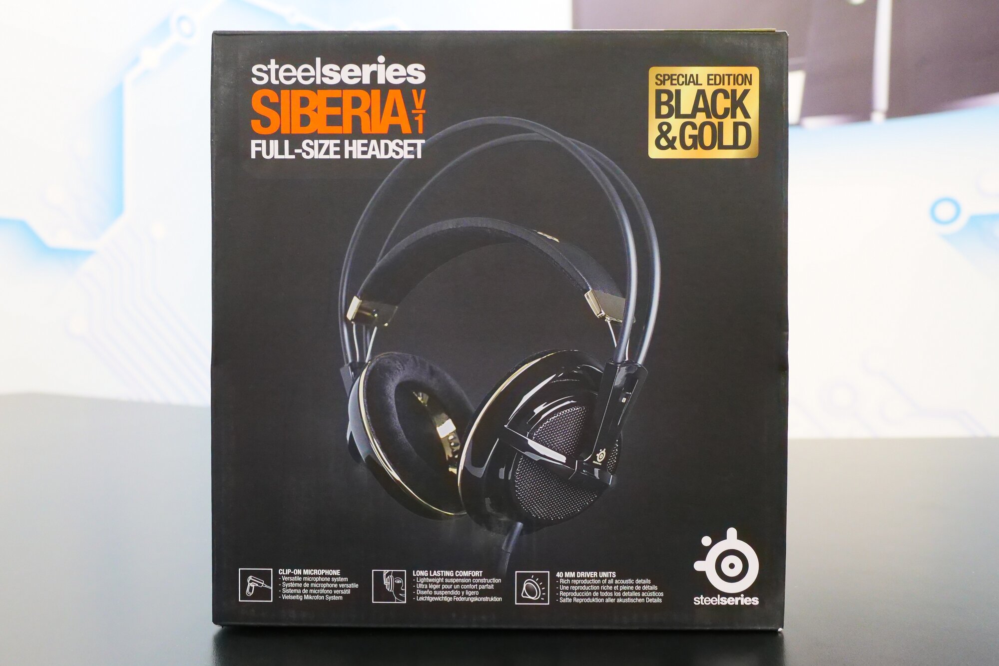 SteelSeries Siberia V1 Headset (BlackGold)