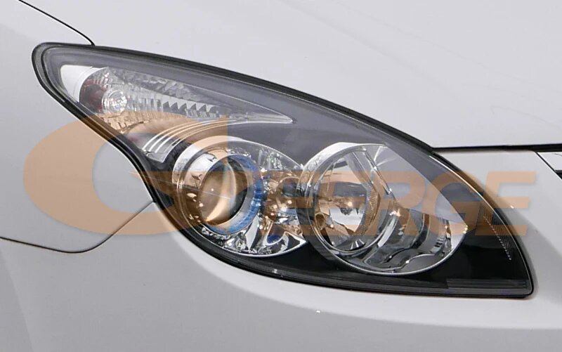 Для Hyundai I30 FD 2007 2008 2009 2010 2011 2012 отличный ультра яркий CCFL ангельские глазки комплект колец Halo Light